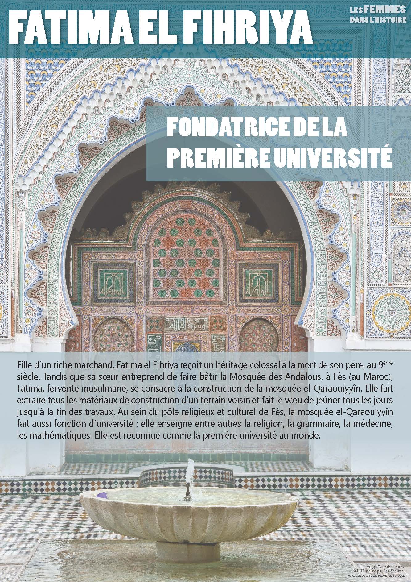 Fatima El Fihriya – L'Histoire par les femmes