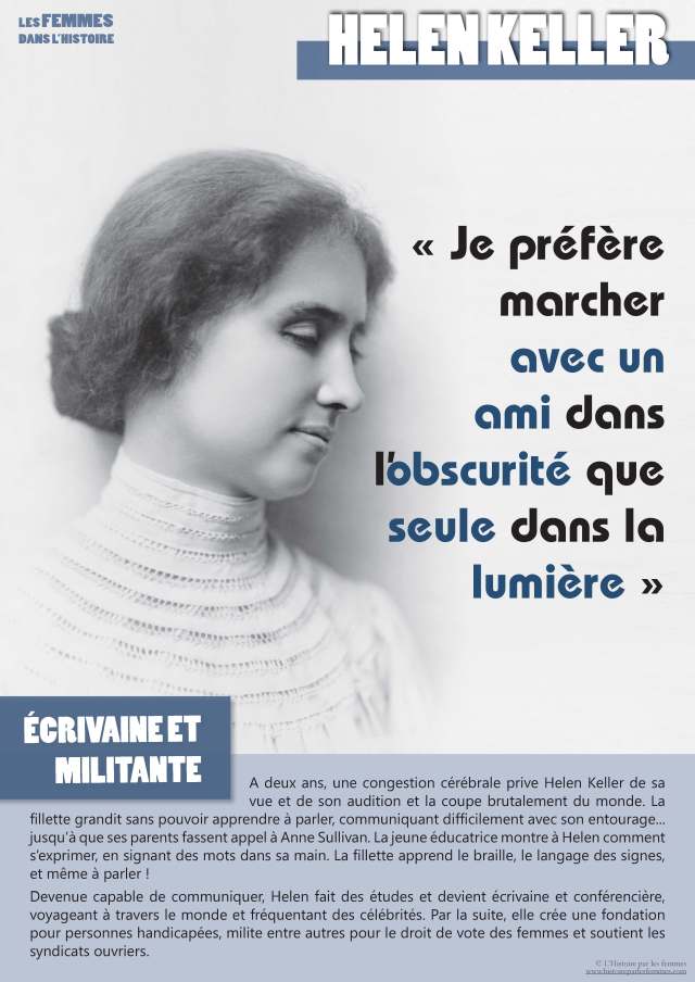Helen Keller Dans Son Histoire L'histoire D'Helen Keller : Hickok,
